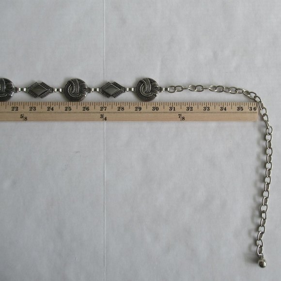 Specialty Store | Accessories | Concho Belt 3 45 Metal Chain Belt ...